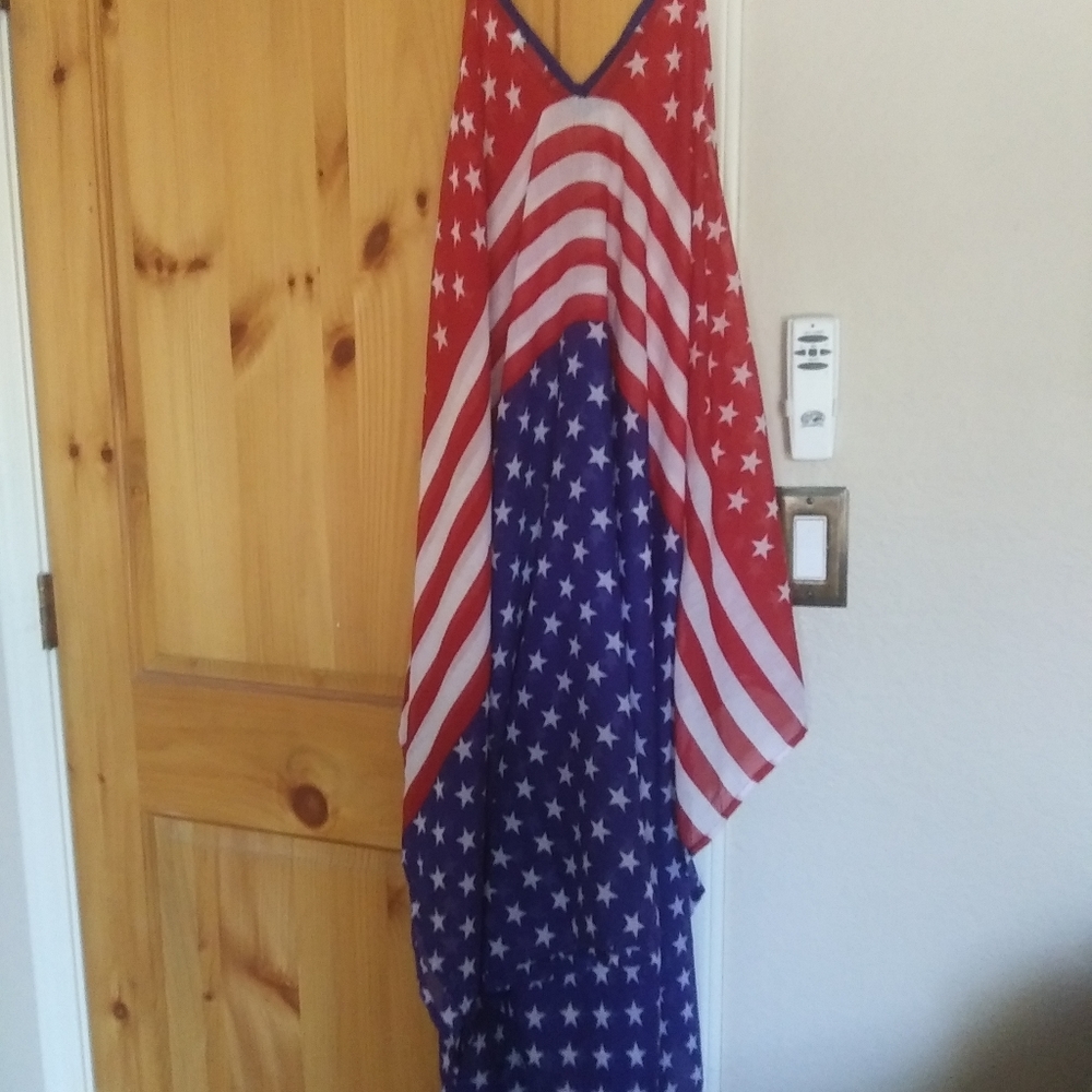 American / Patriot Anna& Ava Flag Dress - Gem